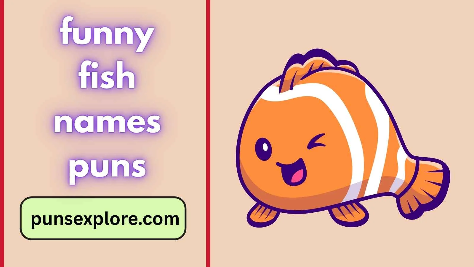 162+Funny Fish Names Puns Hilarious Ideas for Ocean Lovers